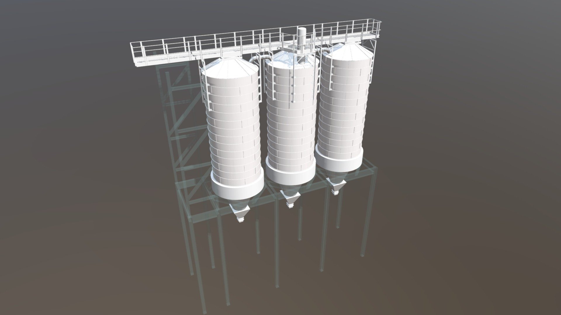 RW silos - 3D model by jamsi [99e7b6d] - Sketchfab