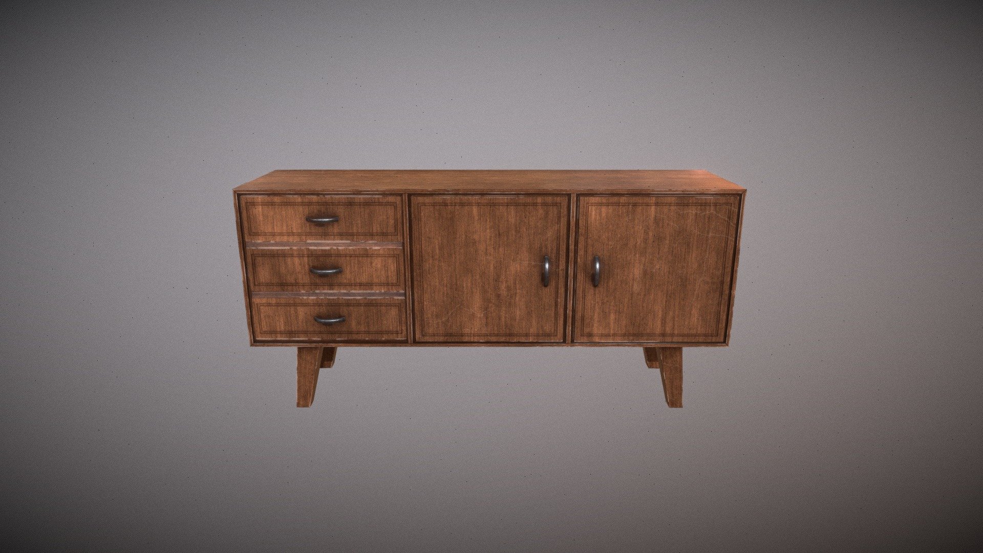 Old Cupboard - 3D model by kenonash (@sabinapawlow) [99e89a3] - Sketchfab