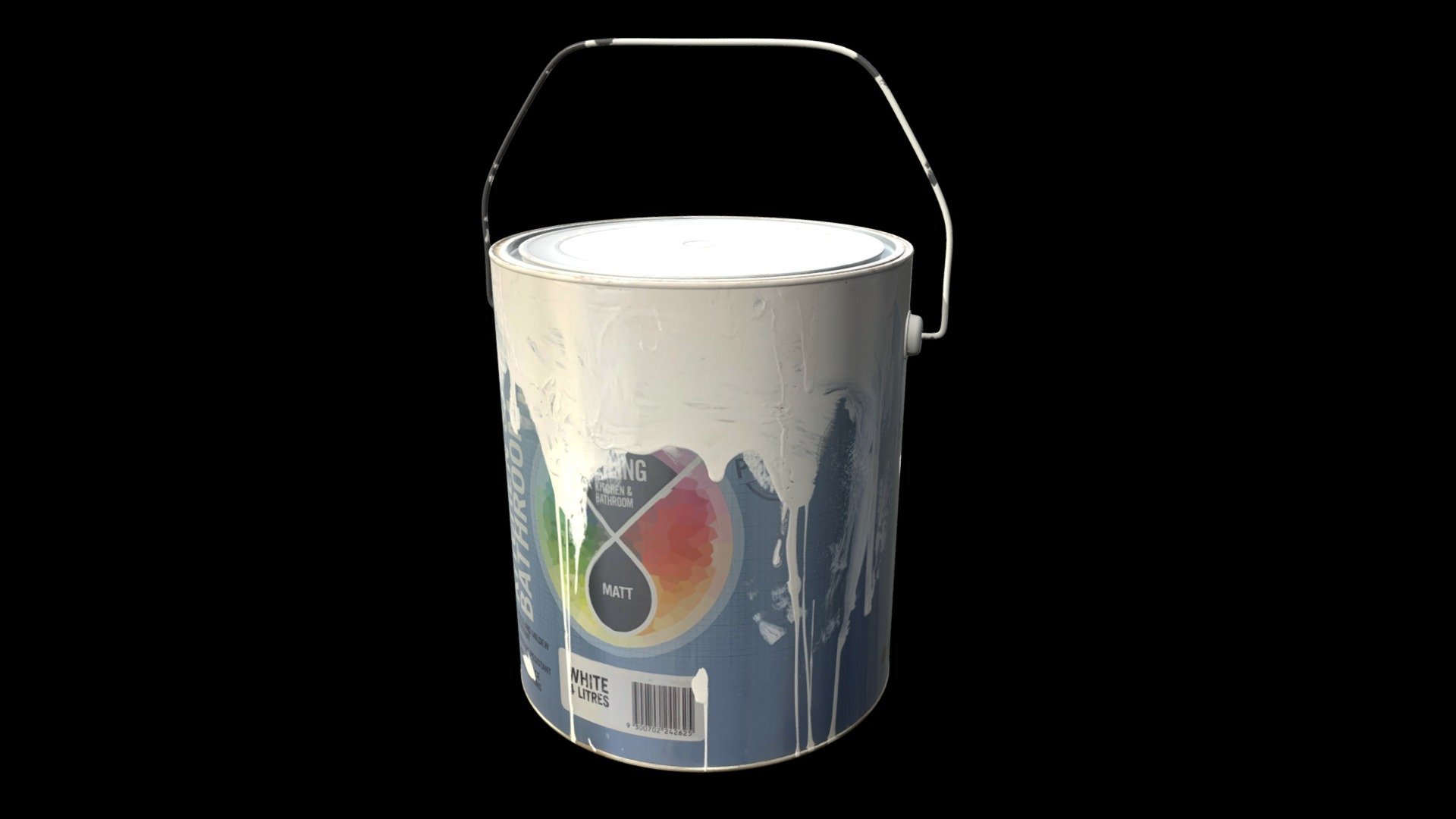 Paint Bucket - Buy Royalty Free 3D model by alexantropov1986 [99e8dfa ...