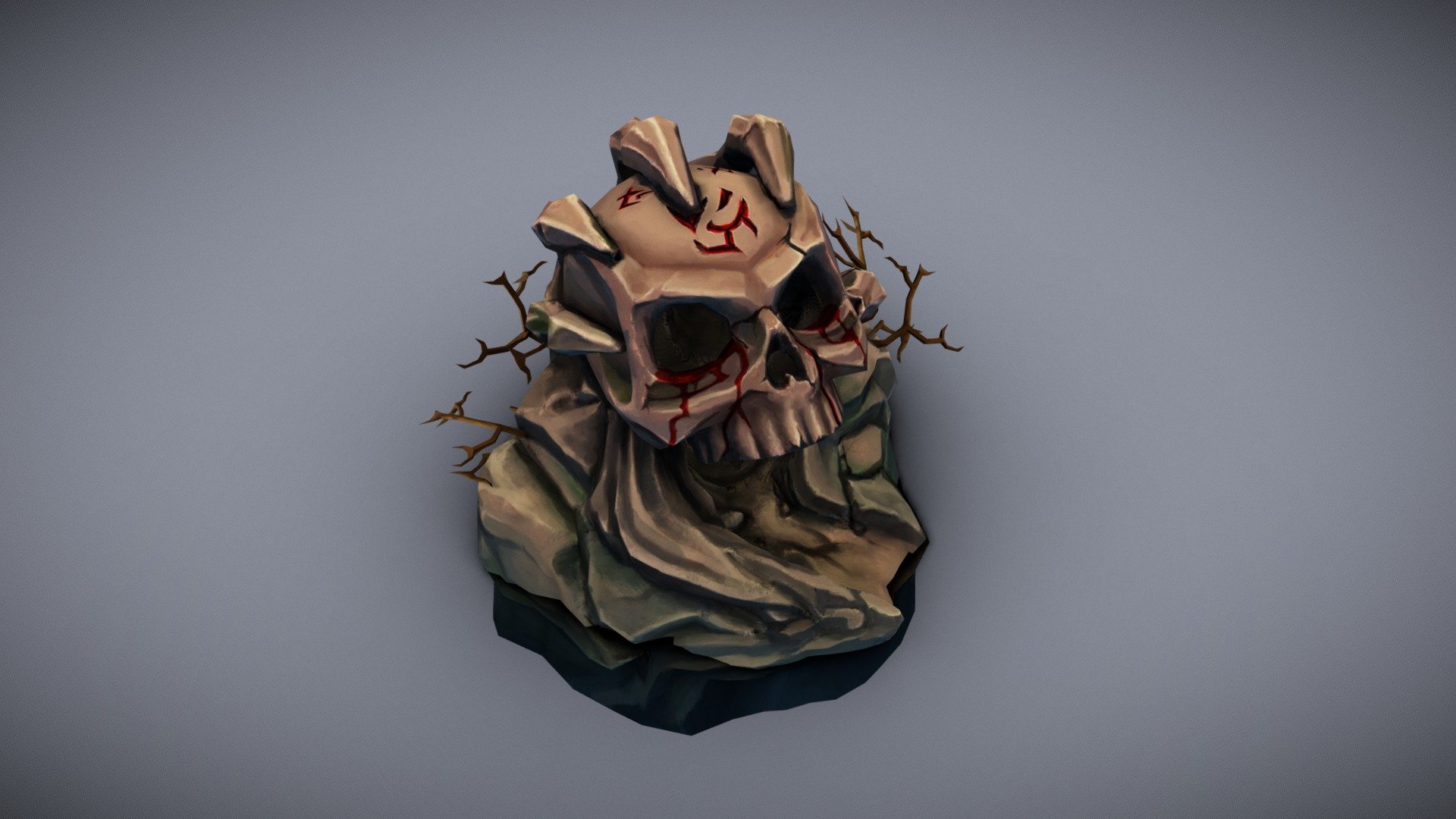 Chaos Shrine - Game 3D building - 3D model by kwaliti [99e91ed] - Sketchfab