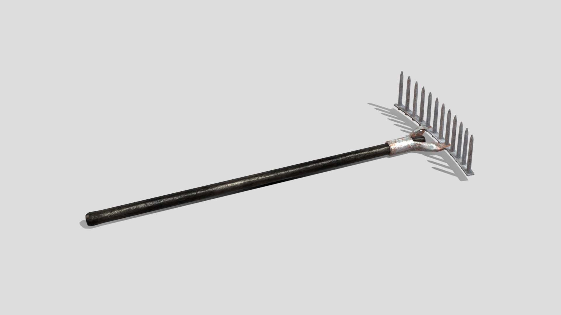 Rake - 3D model by chauchi2020 [99e9a28] - Sketchfab