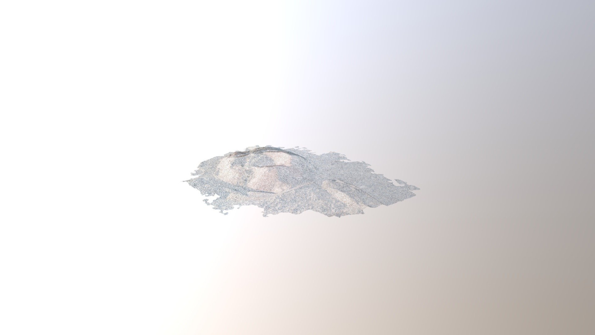 Volcanic Cinder Cone - 3D model by J.R. Skok (@jrskok14) [99e9ac5 ...