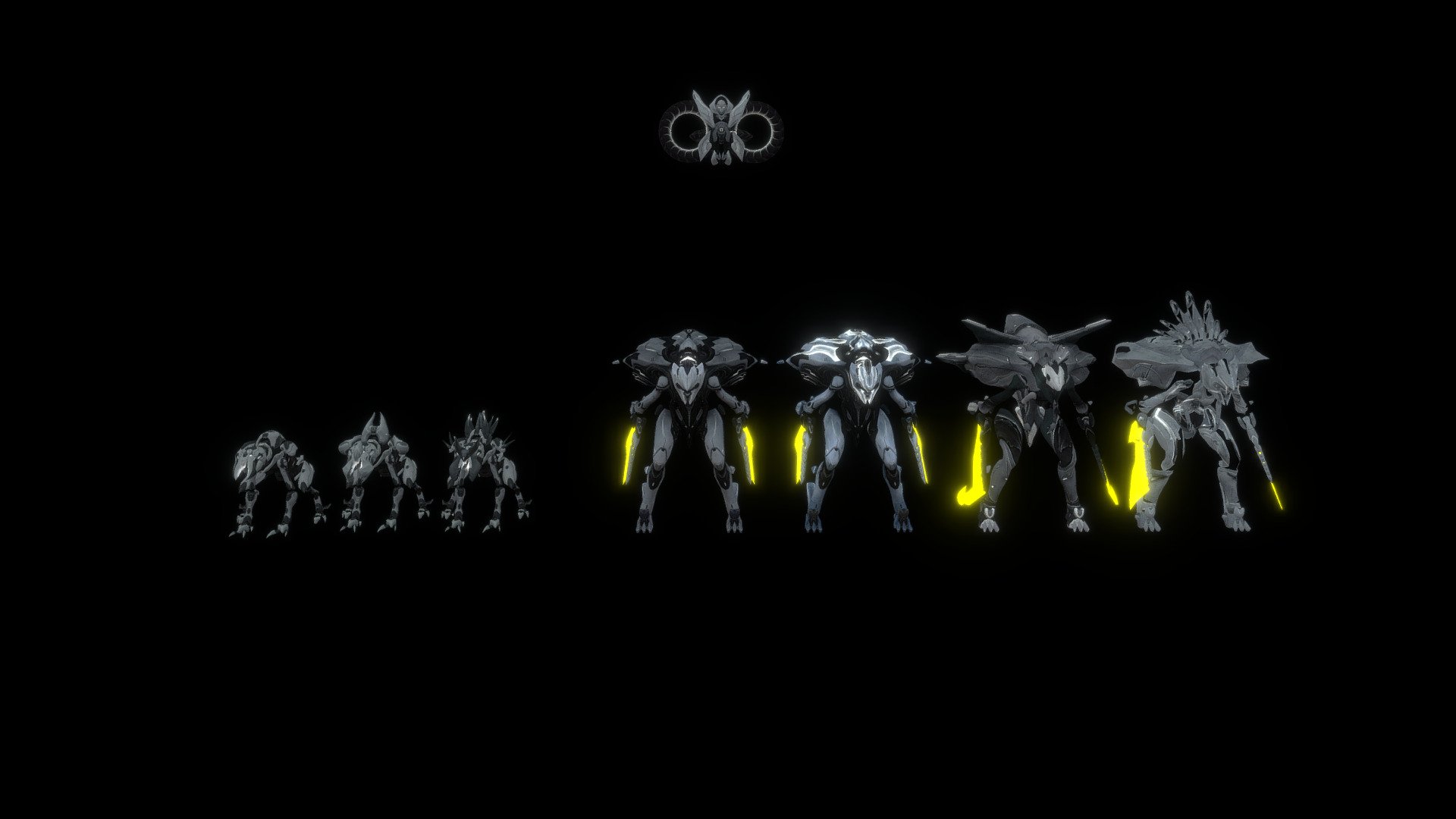 Enemies>Halo 4>Forerunner>Promethians - Download Free 3D model by ...