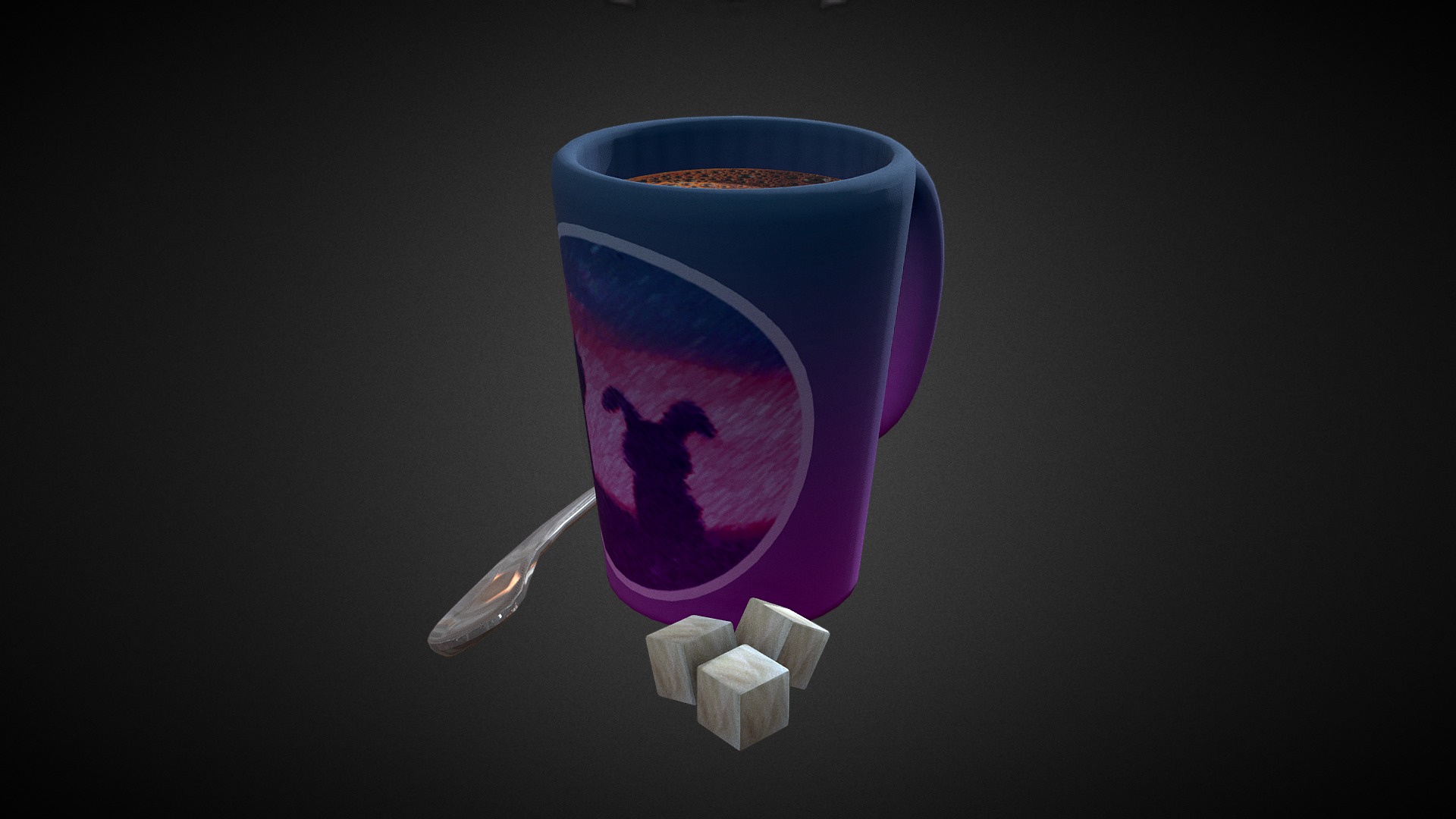 Customizable Cup - 3D model by Sierra (@3dsierra) [99eaae8] - Sketchfab