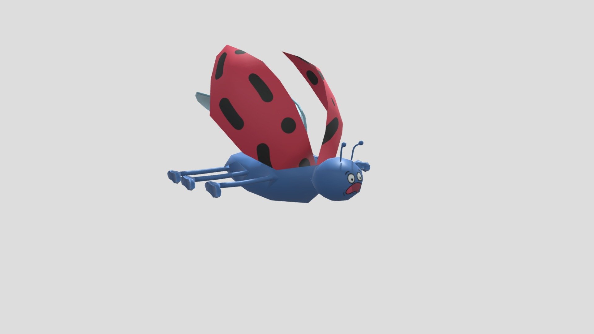 Ladybug - 3D model by jakerc10 [99eaf7a] - Sketchfab