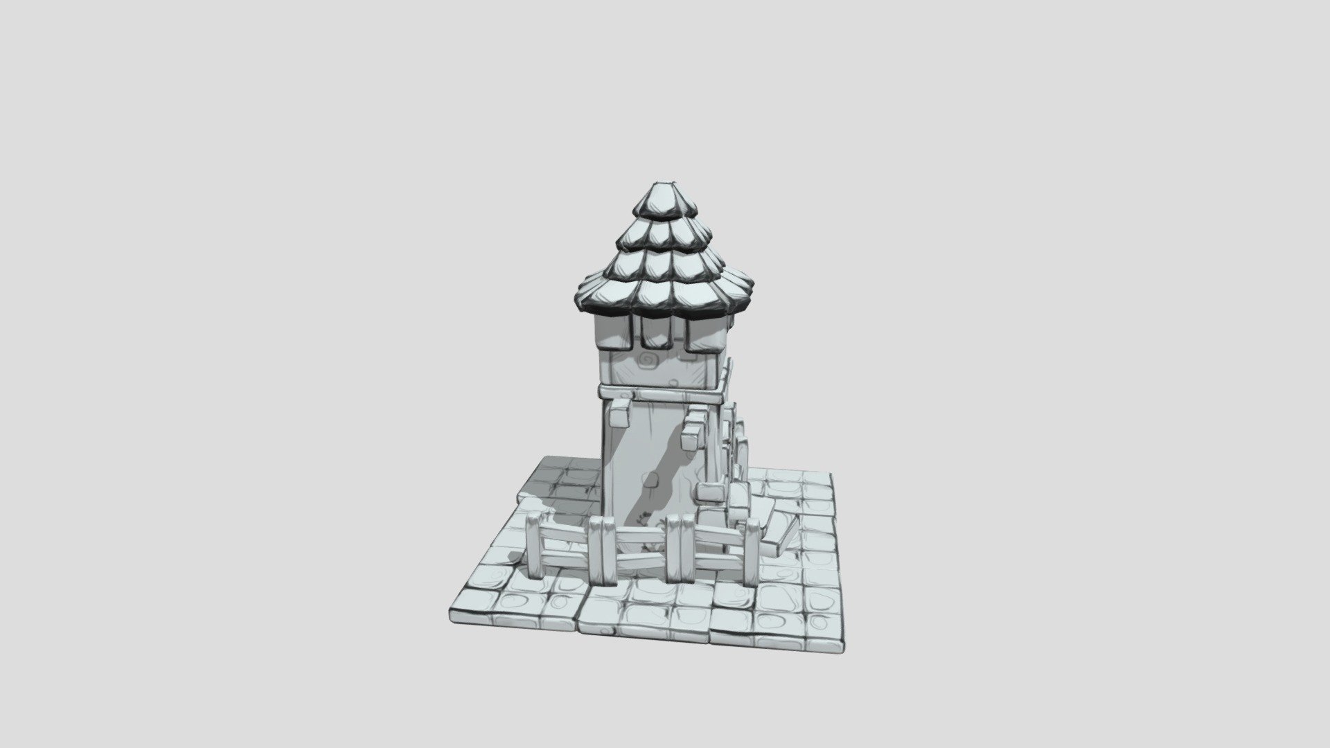 Tower - 3D model by ruslanavolichenko [99eb299] - Sketchfab
