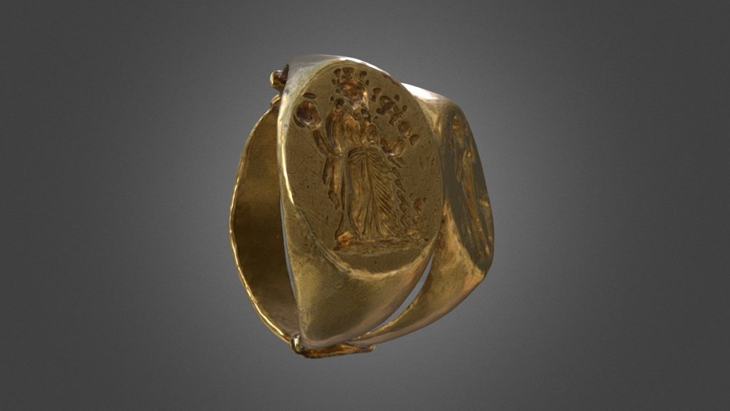 Venus Isus Ring 07022 - 3D model by Allard Pierson (@AllardPierson ...