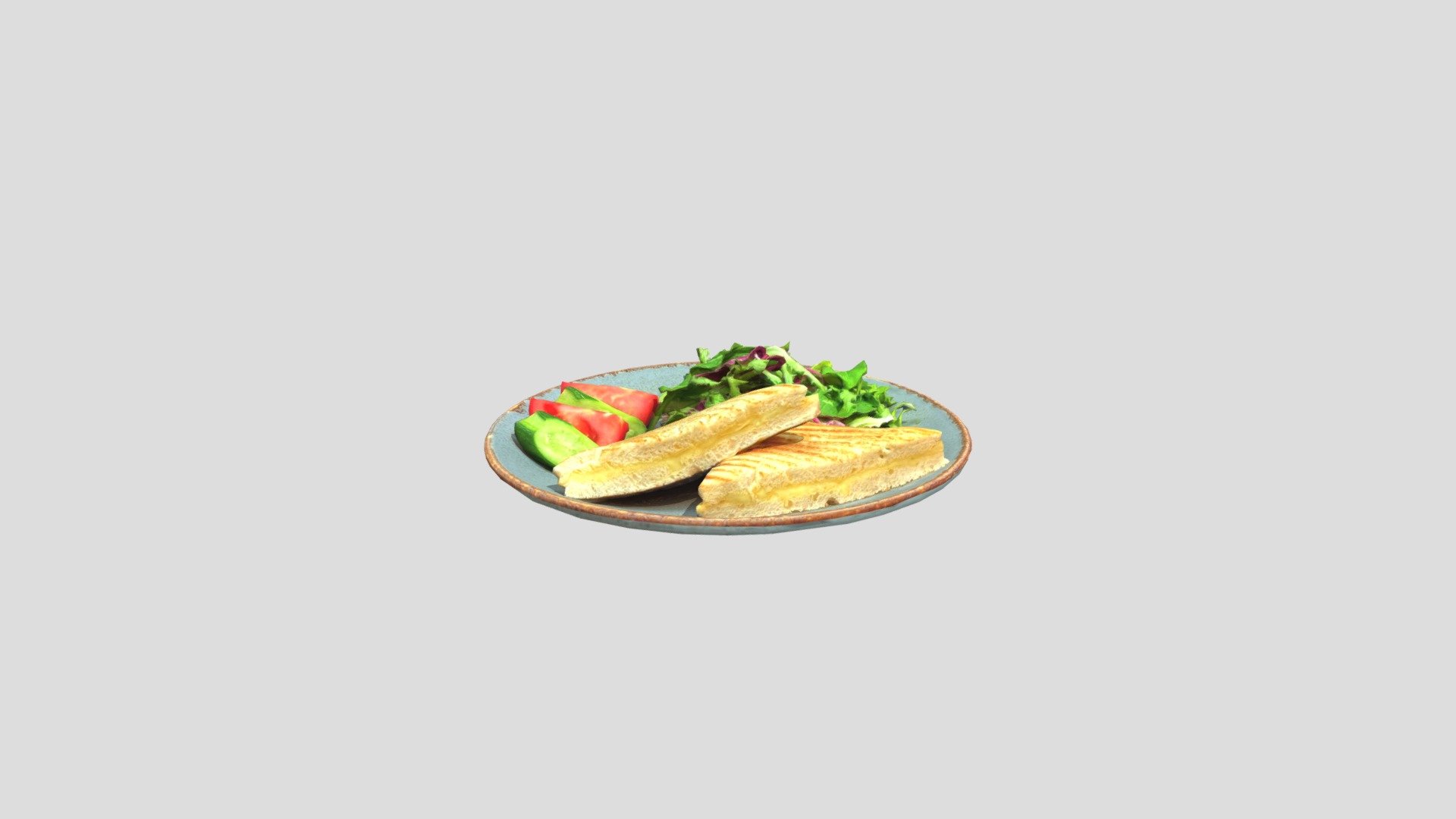 Kashar Cheese Toast - Buy Royalty Free 3D model by 18se02it016 [99ebe60 ...