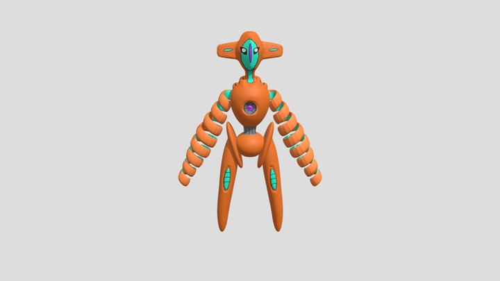 Deoxys 3D models - Sketchfab