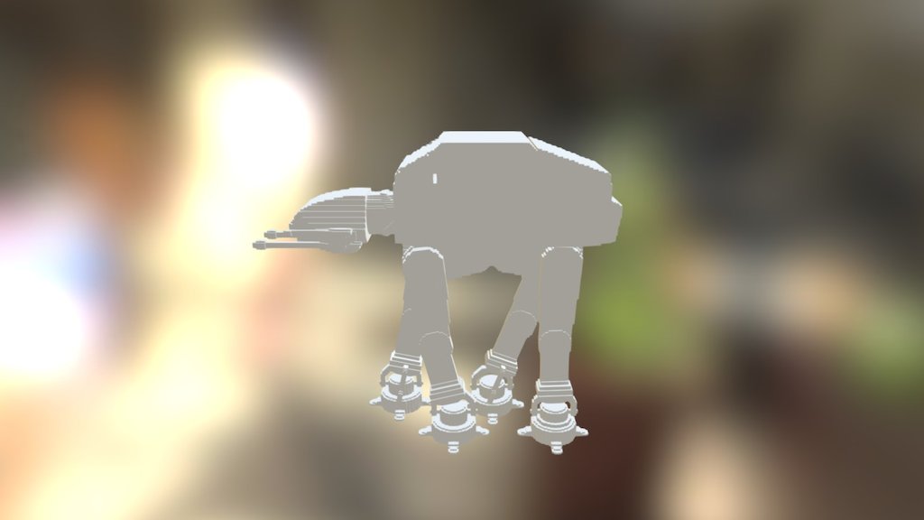 ATAT Walker - 3D model by wurfelkunst [99ecbbf] - Sketchfab