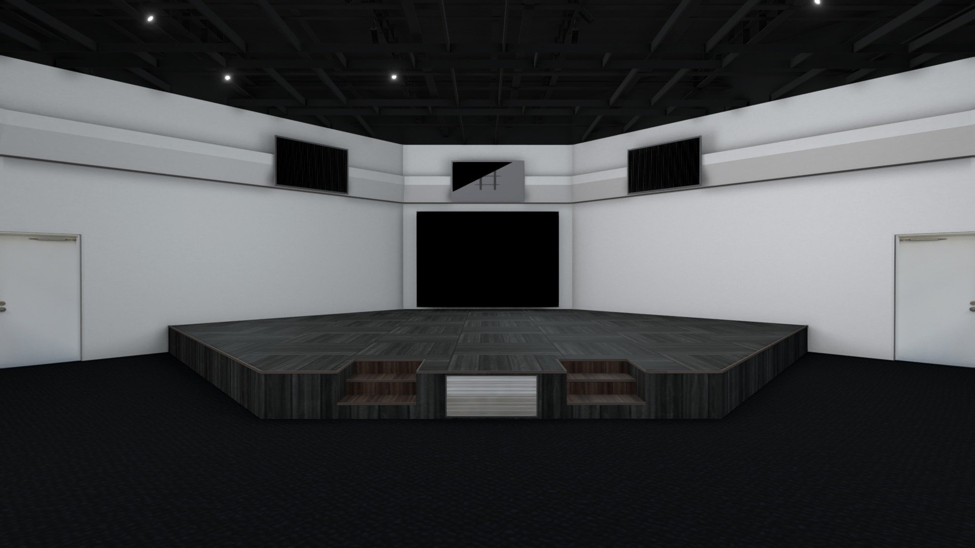 auditorium - 3D model by BehNaM (@GbehnamG) [99ed0b0] - Sketchfab