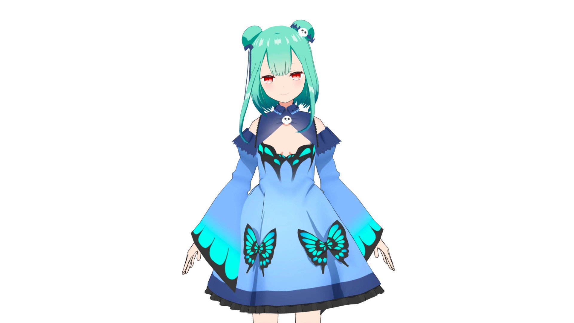 Uruha Rushia Hololive Vtuber Download Free 3D Model By Rolo 