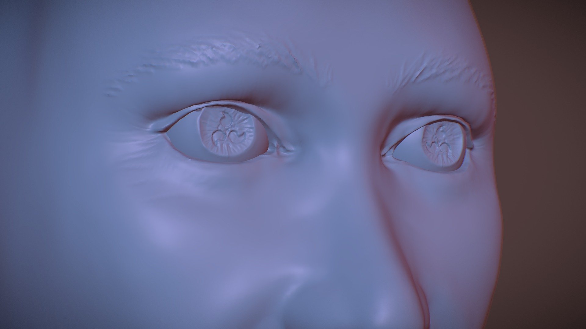 Sculpt January 2018 - 08 Eyes - 3D model by Amanpreet Bajwa (@7bajwa ...