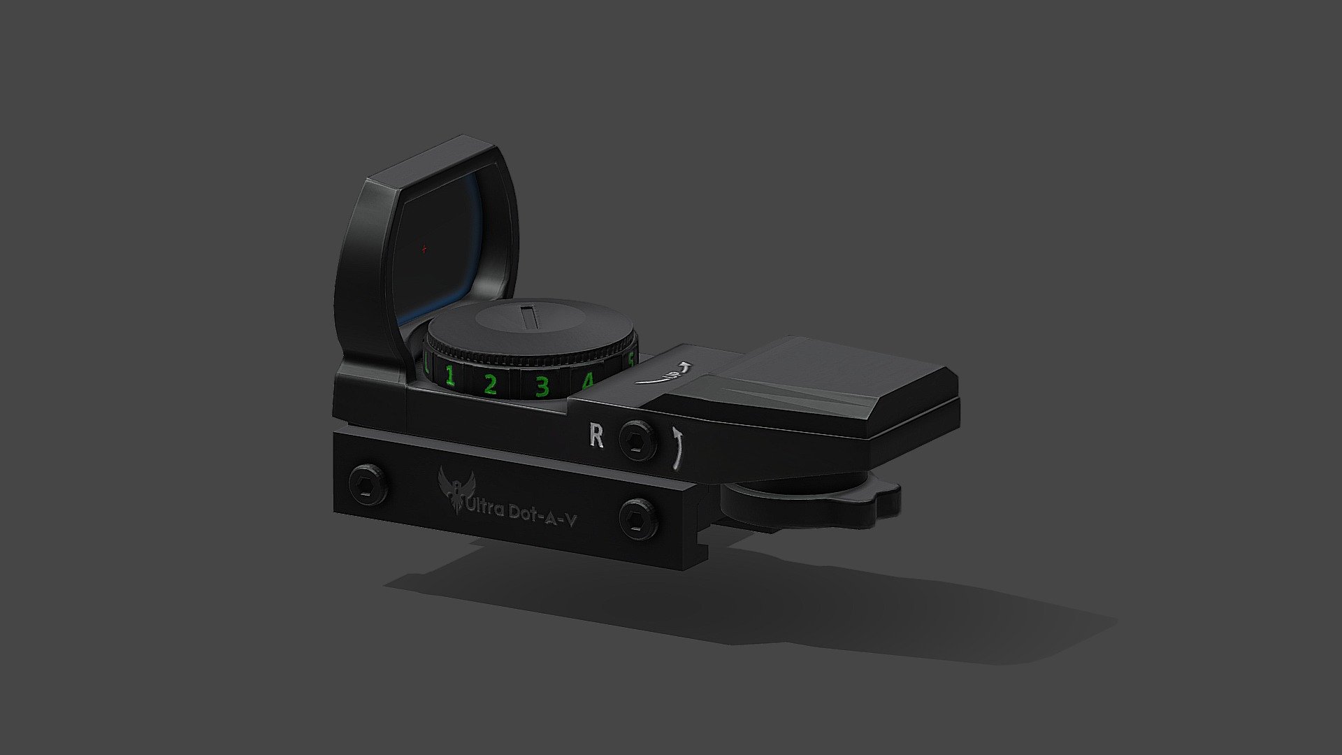Reflex Sight - 3D model by 3Dart (@3DModGot) [99ee884] - Sketchfab