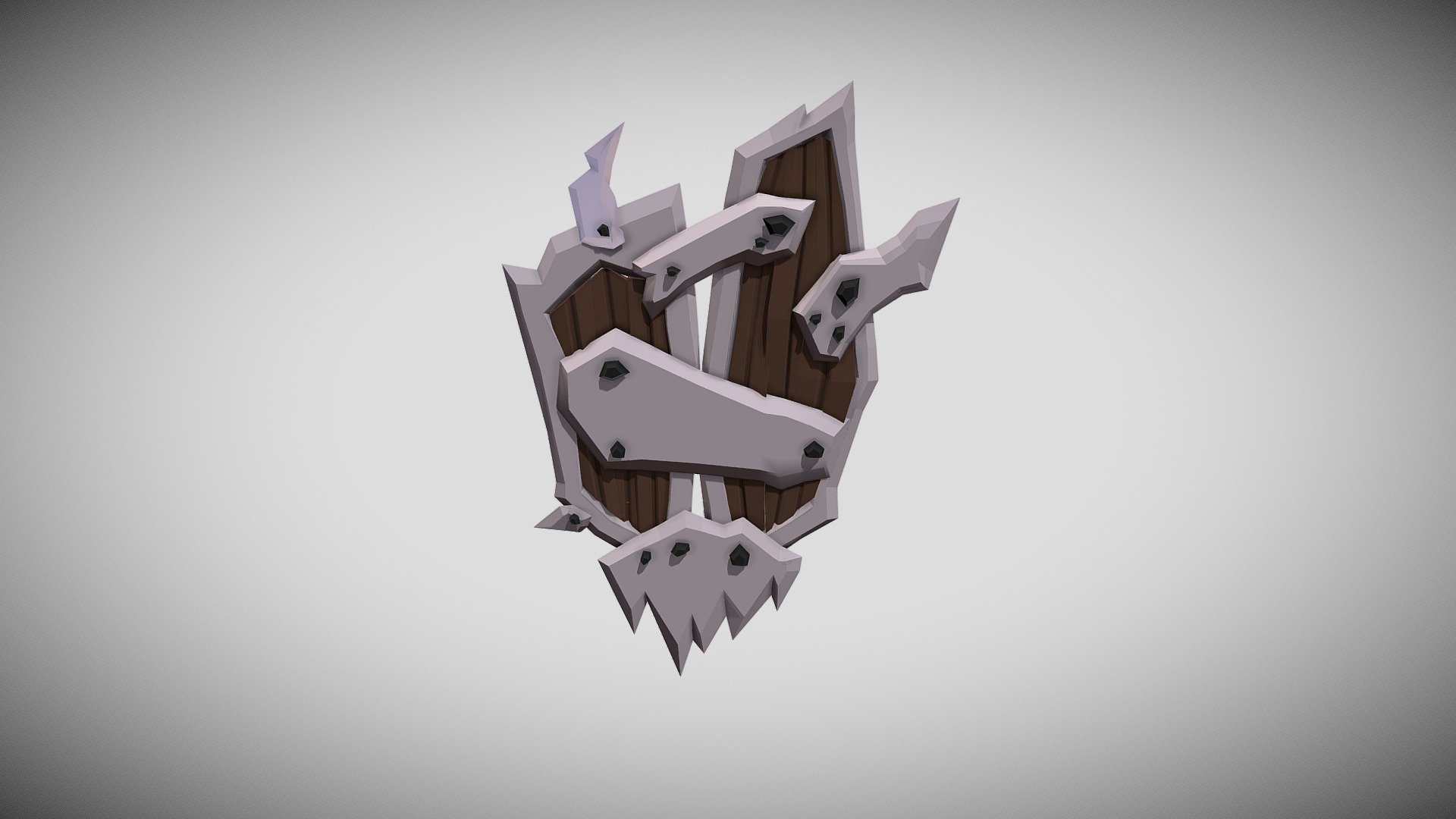 Orc Shield Game - Download Free 3D model by dragunovich1996 [99eff21 ...