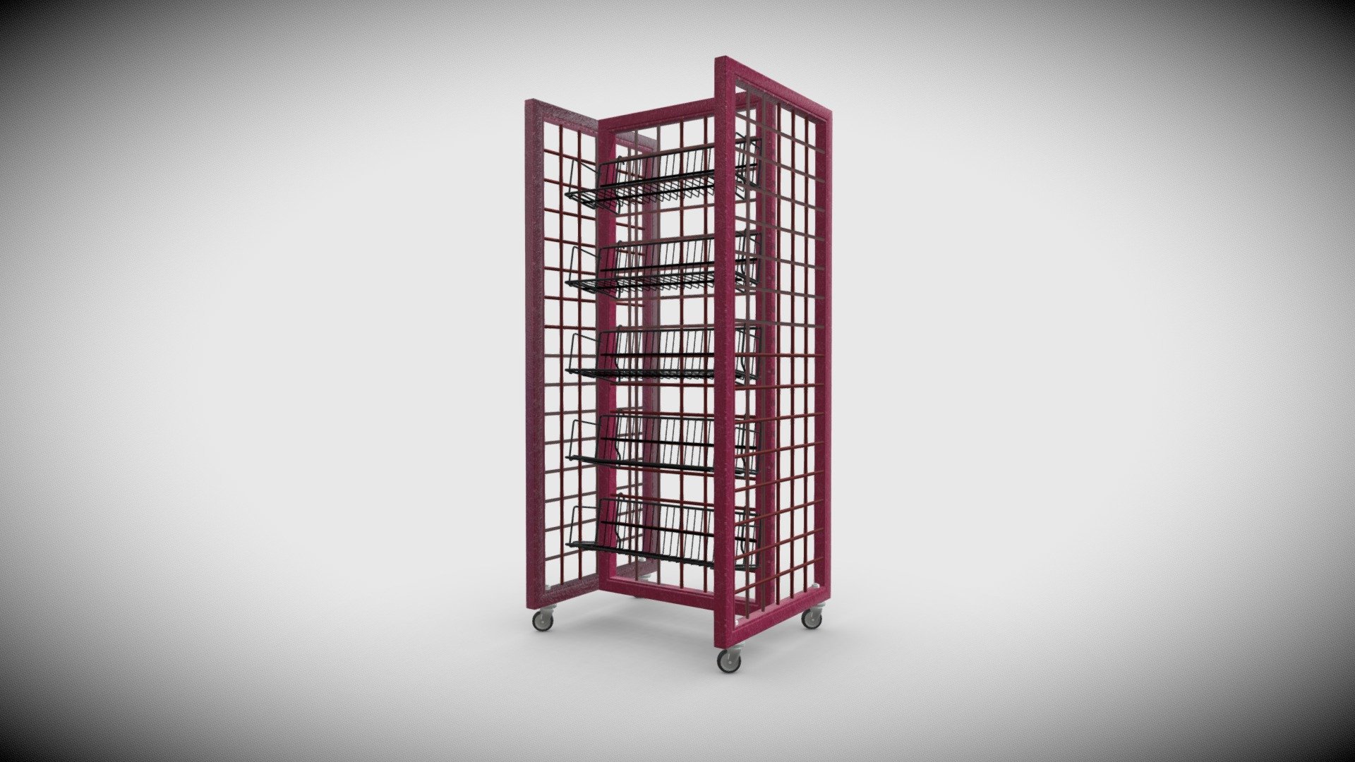 Books Stand - 3D model by msfedawy [99f0726] - Sketchfab