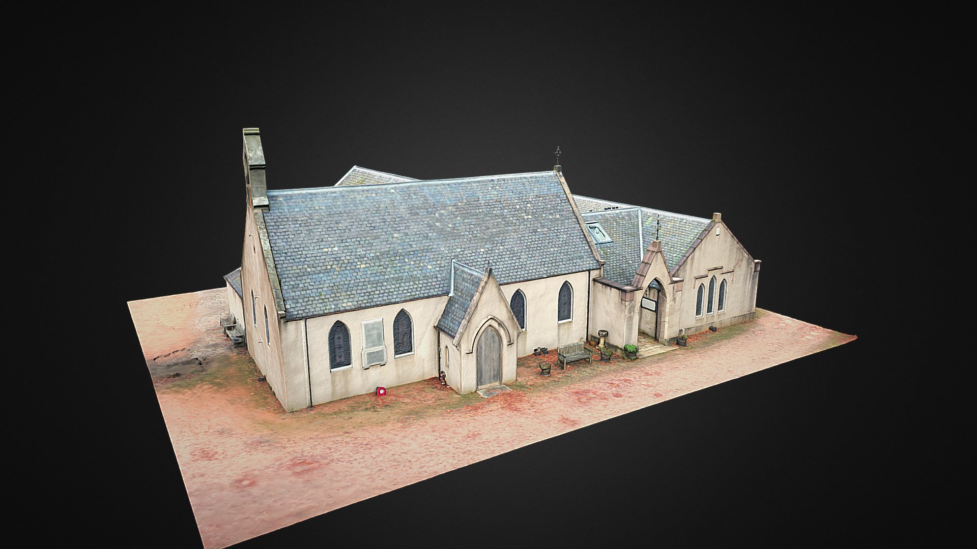 Birse and Feughside Parish Church, Finzean - Download Free 3D model by ...