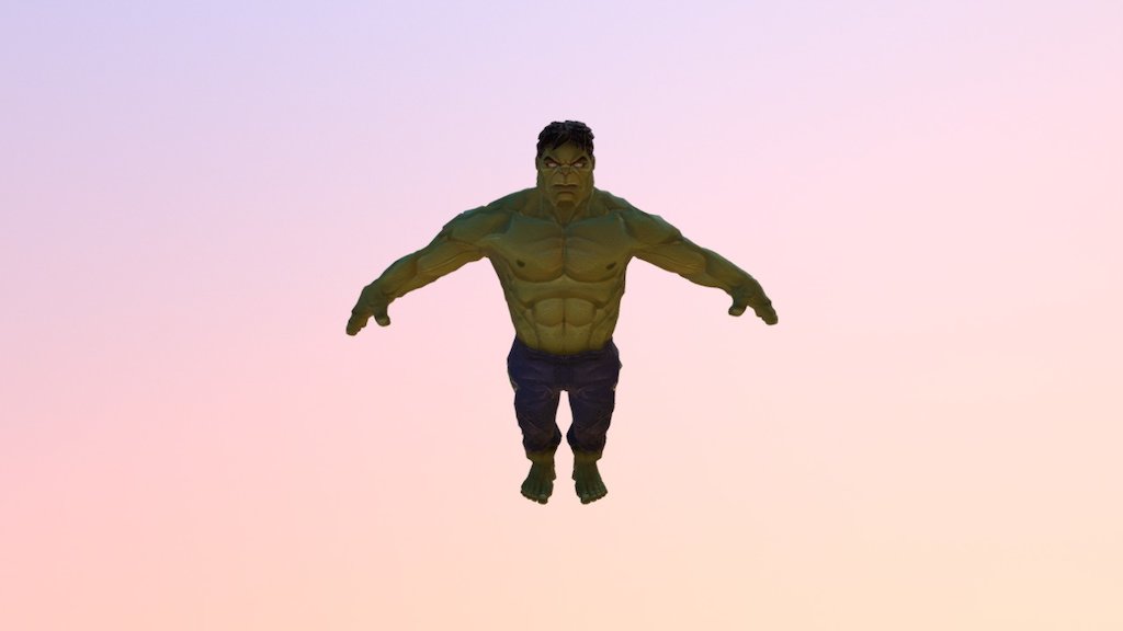 Hulk3 - 3D model by lynchsken [99f0d0a] - Sketchfab