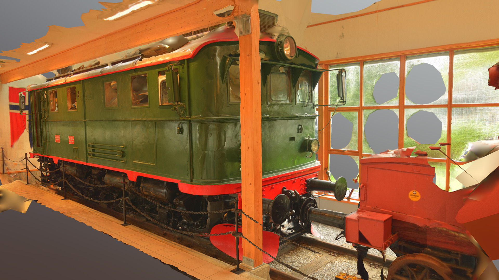 Flåm Train - 3D model by peter54 [99f11d6] - Sketchfab