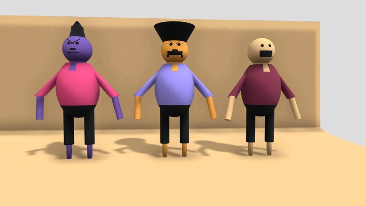 Mjo-character 3D models - Sketchfab