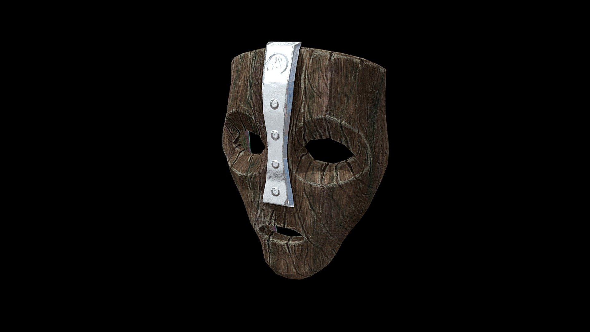 The Wooden Mask - Download Free 3D model by None (@cyberdan) [99f22e2 ...