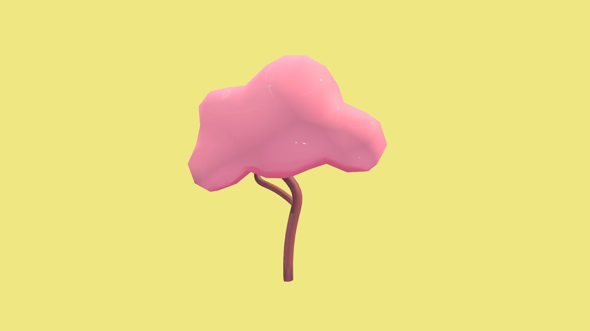 Bubblegum Tree - 3D model by Cr0wpaw [99f2b52] - Sketchfab