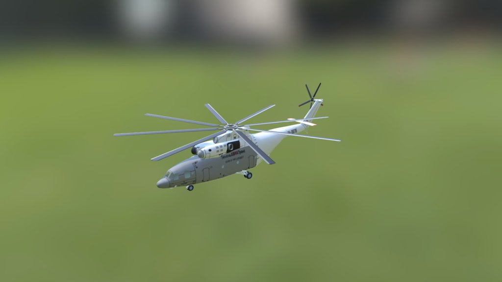 Mi26 - Download Free 3D model by manilov.ap [99f585b] - Sketchfab