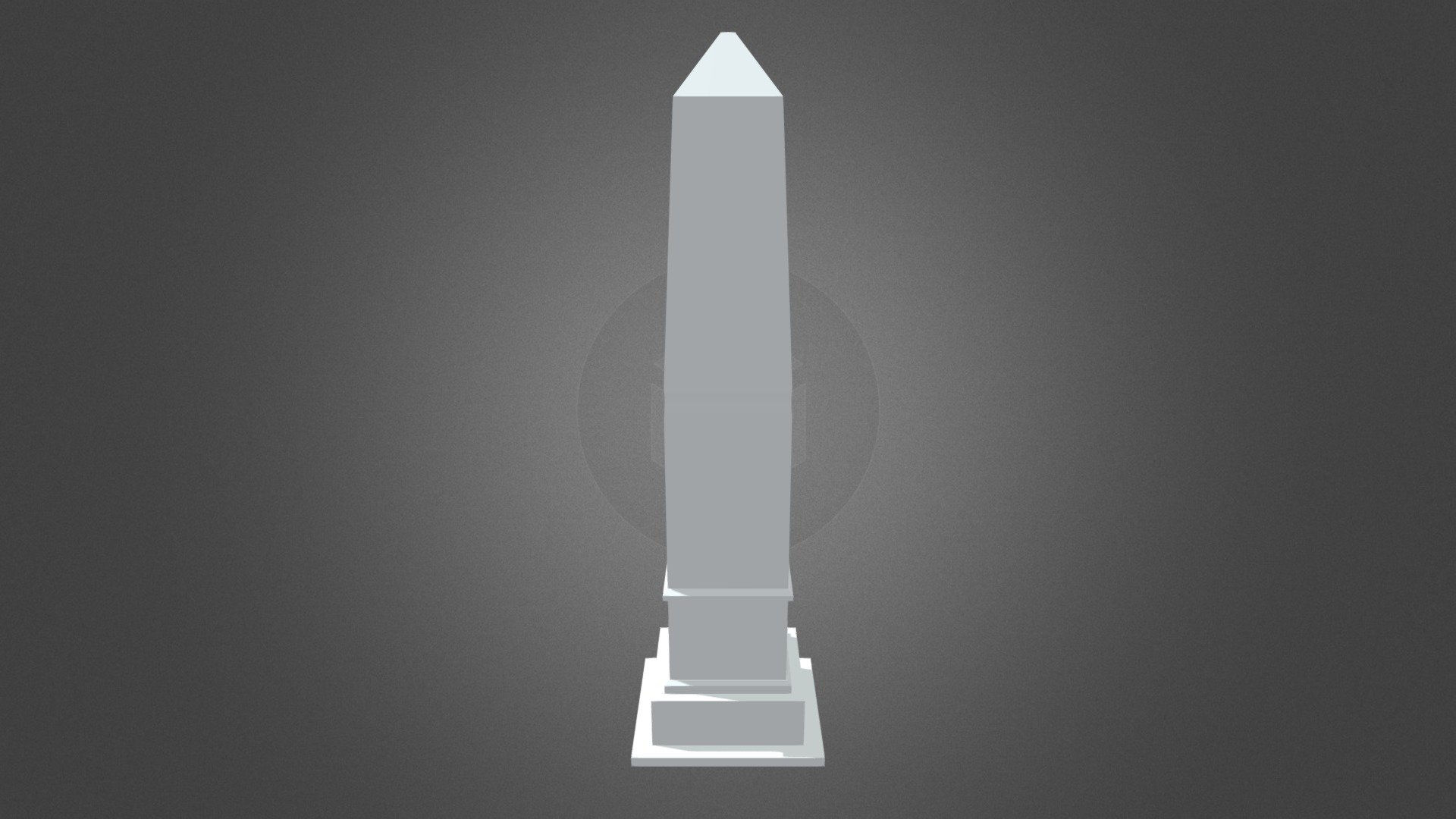 obelisk - 3D model by slippydippy [99f692c] - Sketchfab