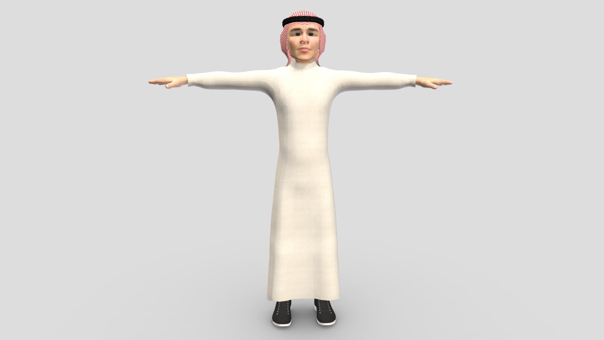 Toon Arab Sheik - Buy Royalty Free 3D model by GK Arts (@gkarts ...