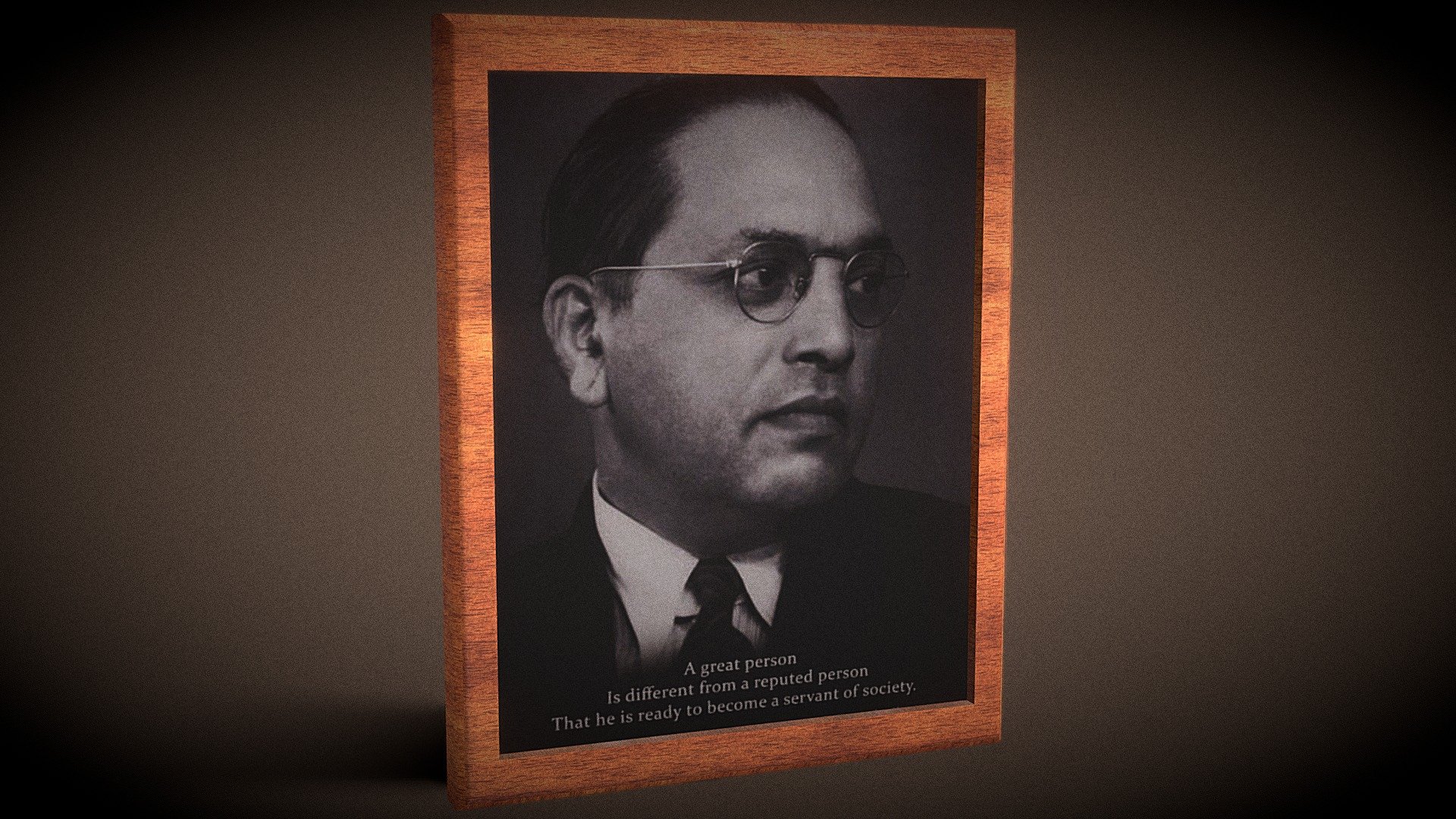 Br Ambedkar Photo Frame | portrait - Download Free 3D model by AJAY ...
