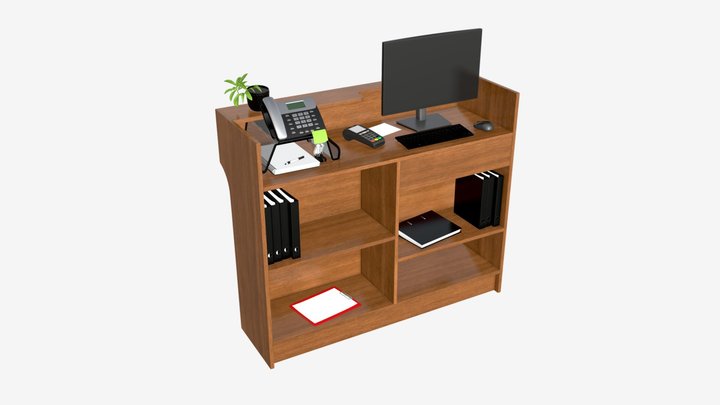 Cashier 3D models - Sketchfab