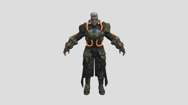 Fortnite-skin 3D models - Sketchfab