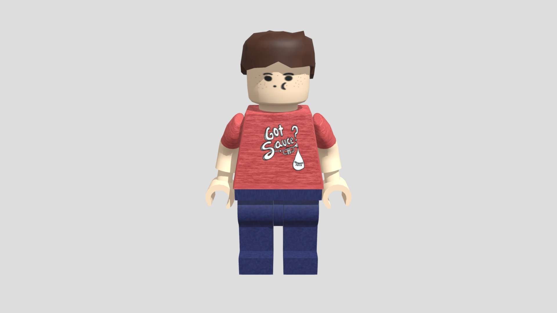 Lego guy - Download Free 3D model by JMWSubspace [99f96ec] - Sketchfab