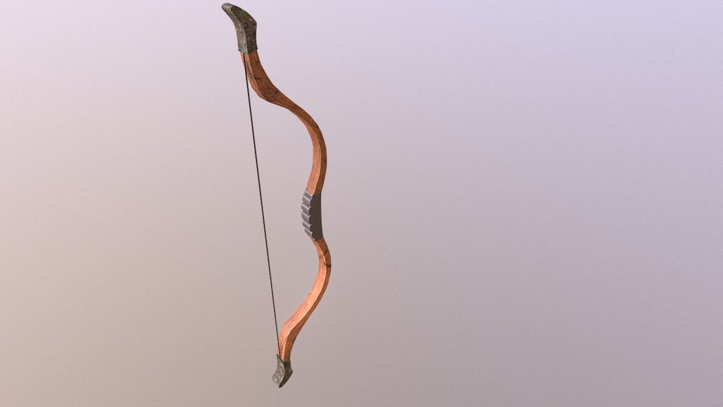 Longbow Low poly - Game Asset - 3D model by Dario Ban (@NeoWick ...