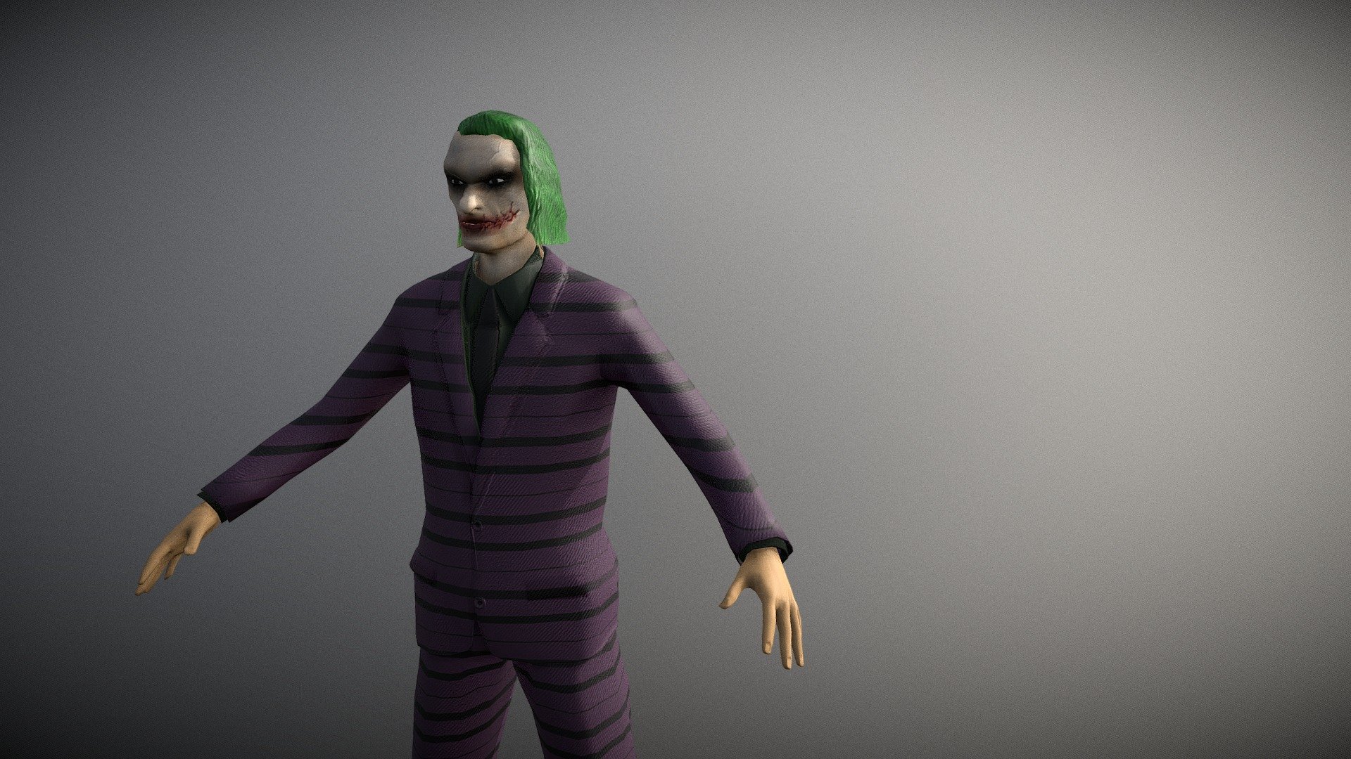Joker - 3D model by personaldiagnoz [99fabc4] - Sketchfab