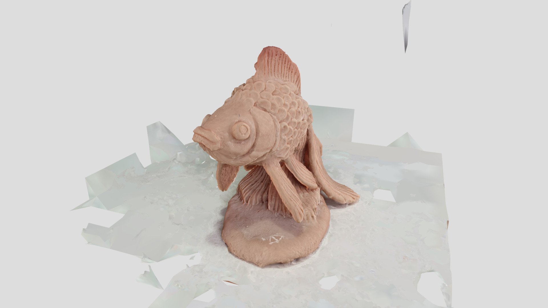 Fish model sculpture - 3D model by koifish (@StoneGecko) [99faeaa ...