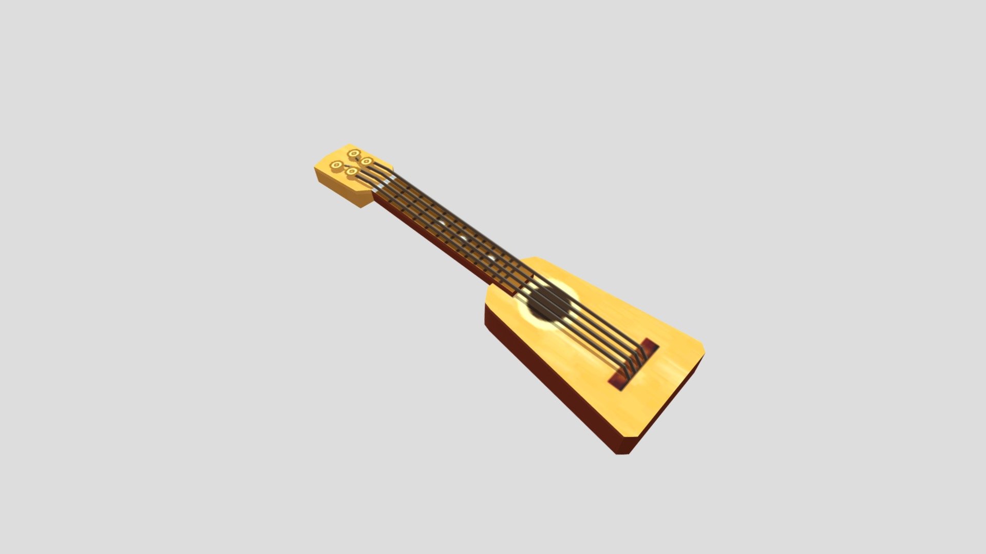 GameCube - Super Mario Sunshine - Ukulele - Download Free 3D model by ...