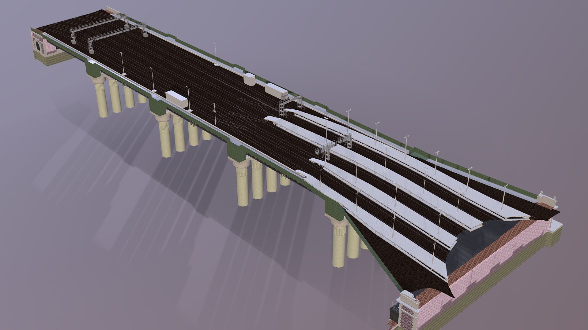 Cannon Rail Bridge - 3D model by msasurvey [99fbcc1] - Sketchfab