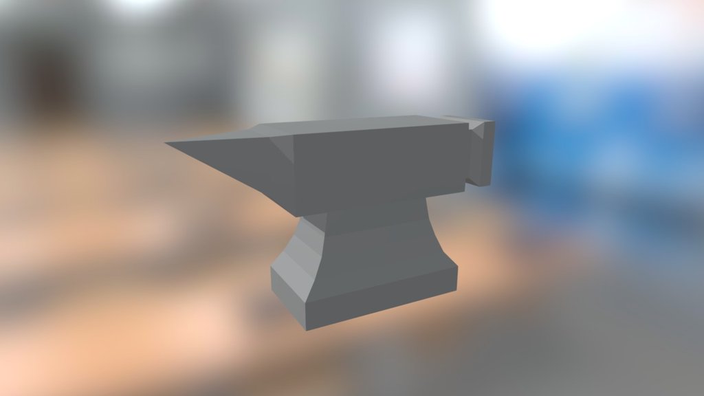 Anvil - 3D model by Phoenix (@blenderphoenix) [99fc464] - Sketchfab