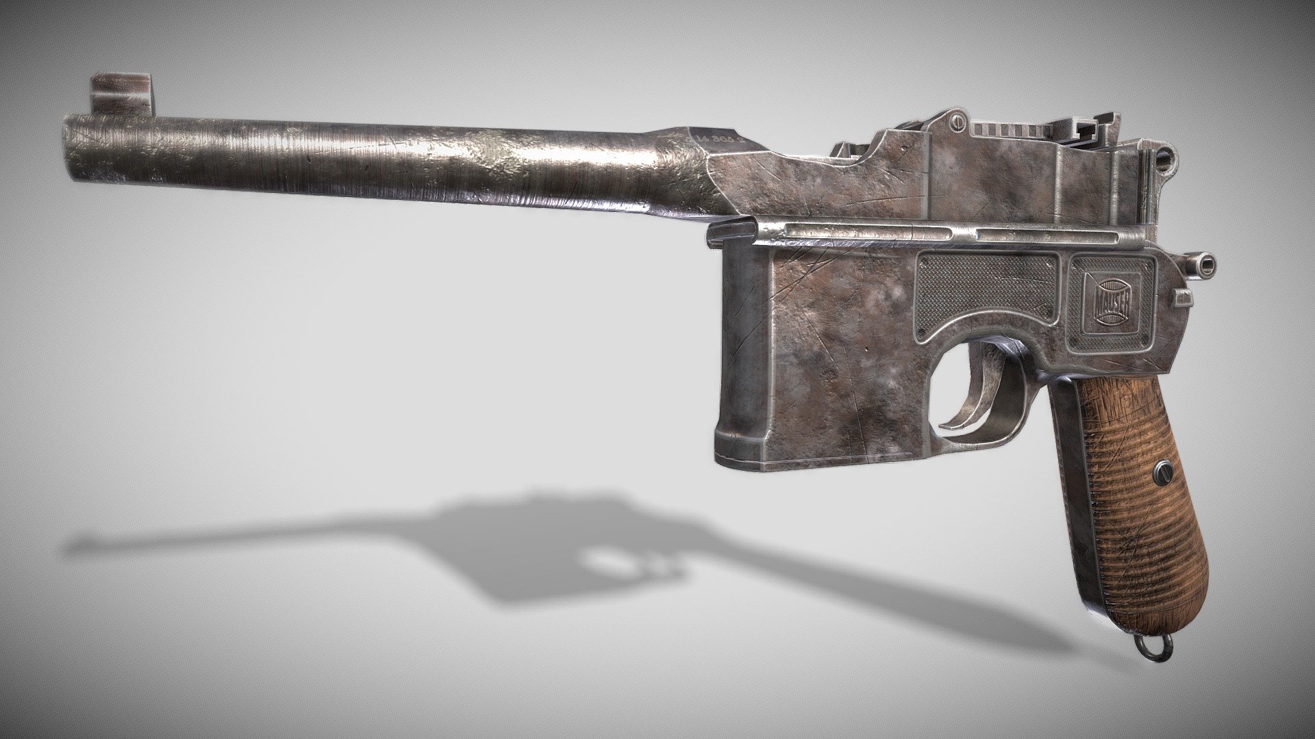 Mauser C96 - Download Free 3D model by AizekParker [99fcb70] - Sketchfab