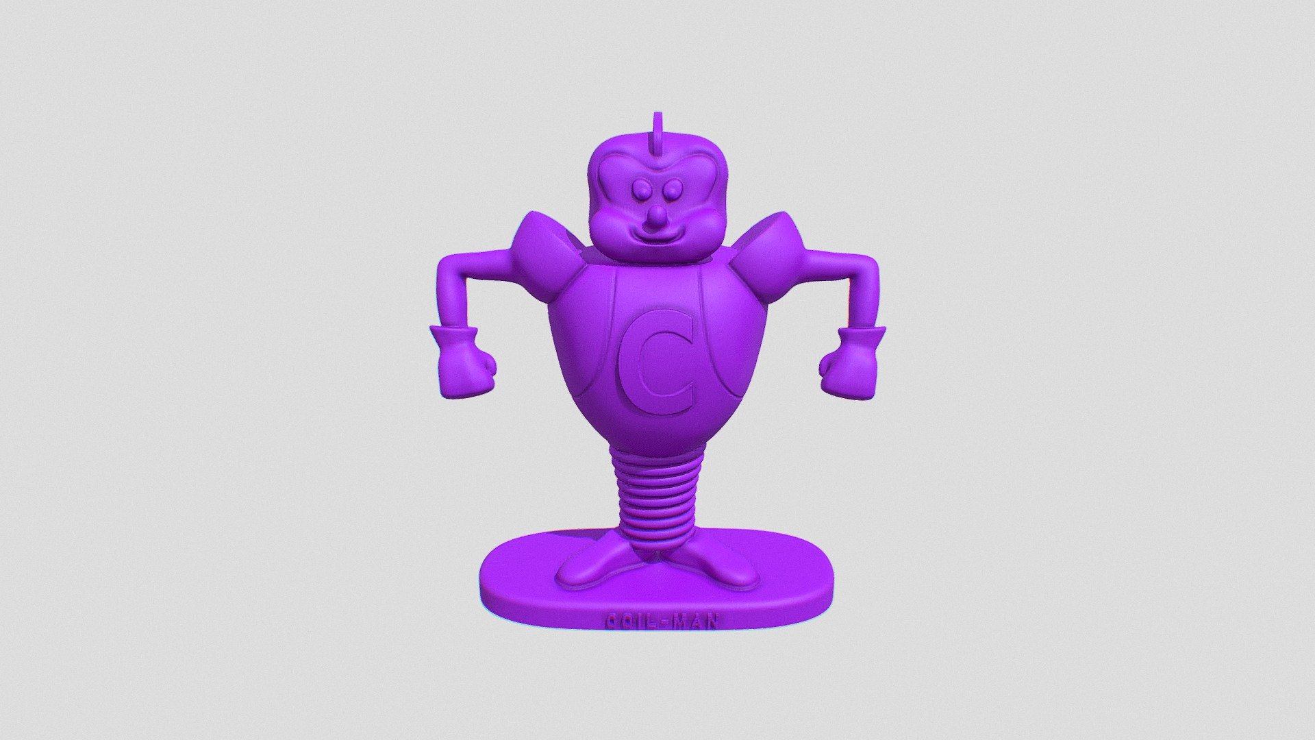 #029 - Os impossíveis - Coil Man - 3D model by 3DCraft (@insta3dcraft ...
