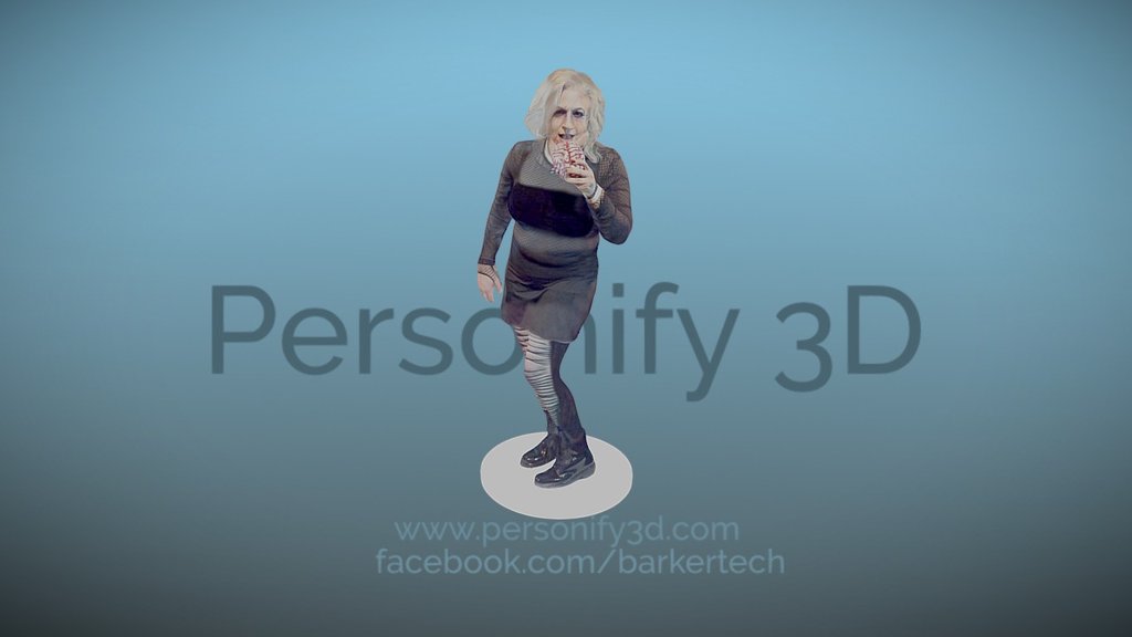 Jen - Infestation 2016 - 3D model by Personify (@barker_js) [99fd9ea ...