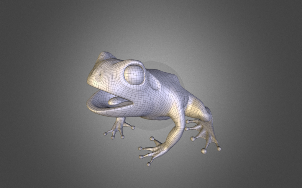 Frog [Smoothed] - 3D model by Jason Kirk (@JKirk3D) [99fdf38] - Sketchfab