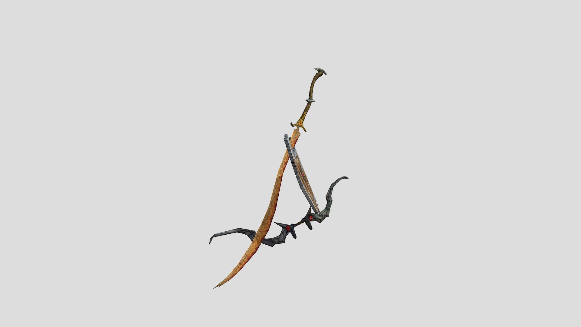 Demon Weapon - 3D model by AadamWaja [99fe44a] - Sketchfab