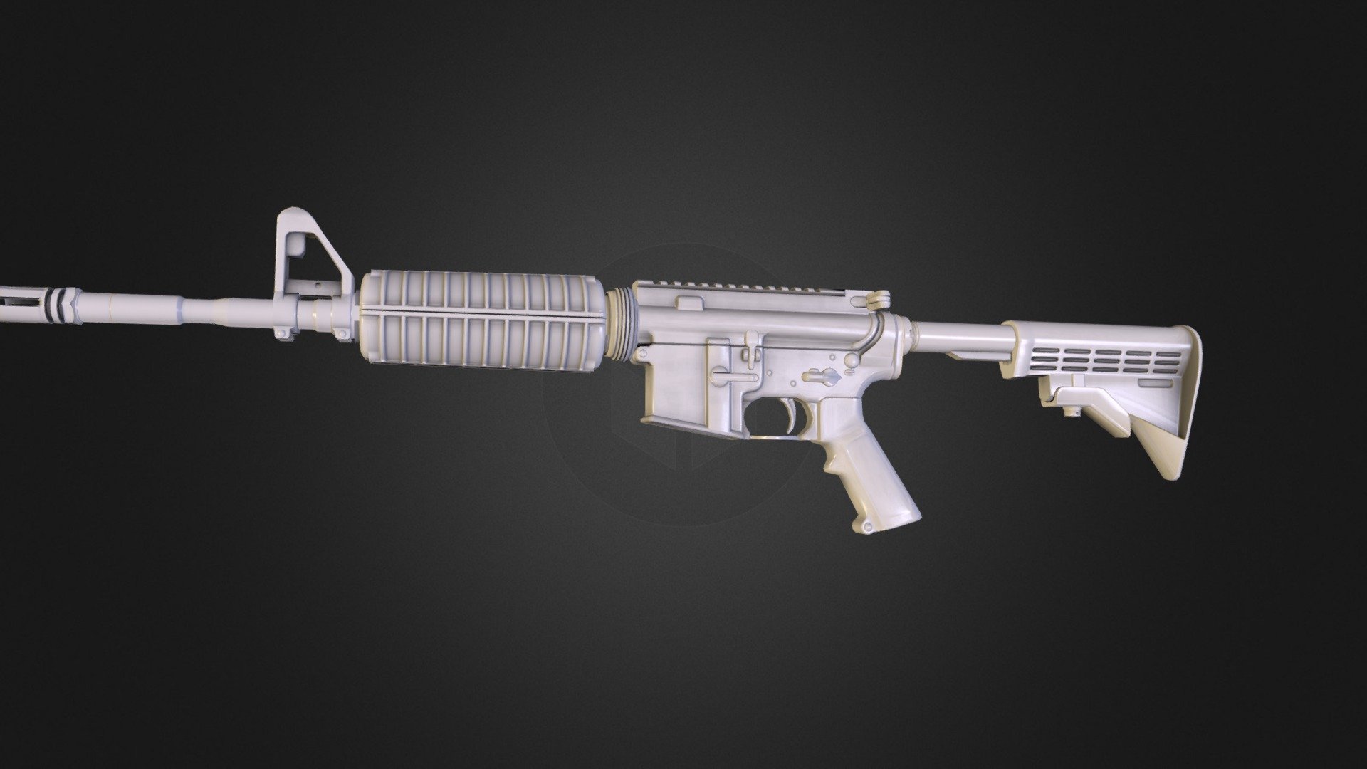 M4A1 - 3D model by Euan Mitchell (@tigg) [9ESY9Gr] - Sketchfab