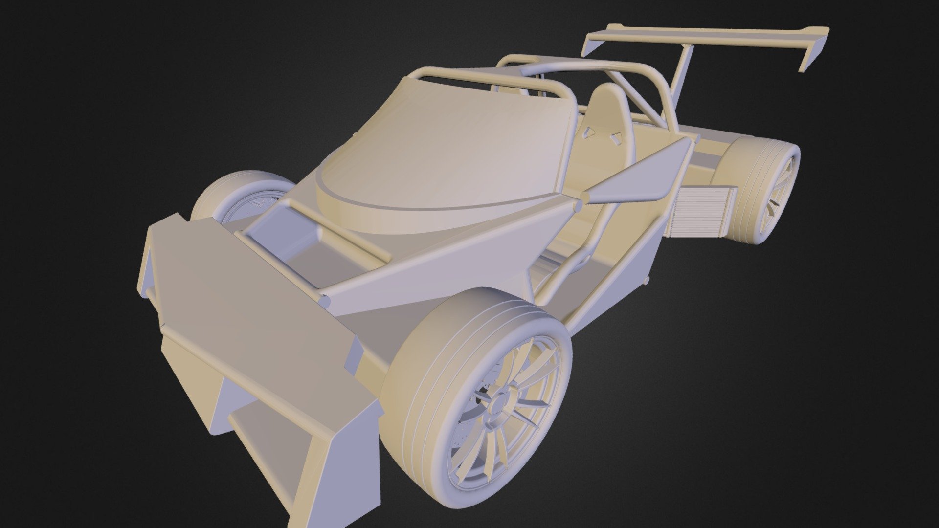 Supercar body - 3D model by agence Lowco (@lowco) [9OxfXV9] - Sketchfab