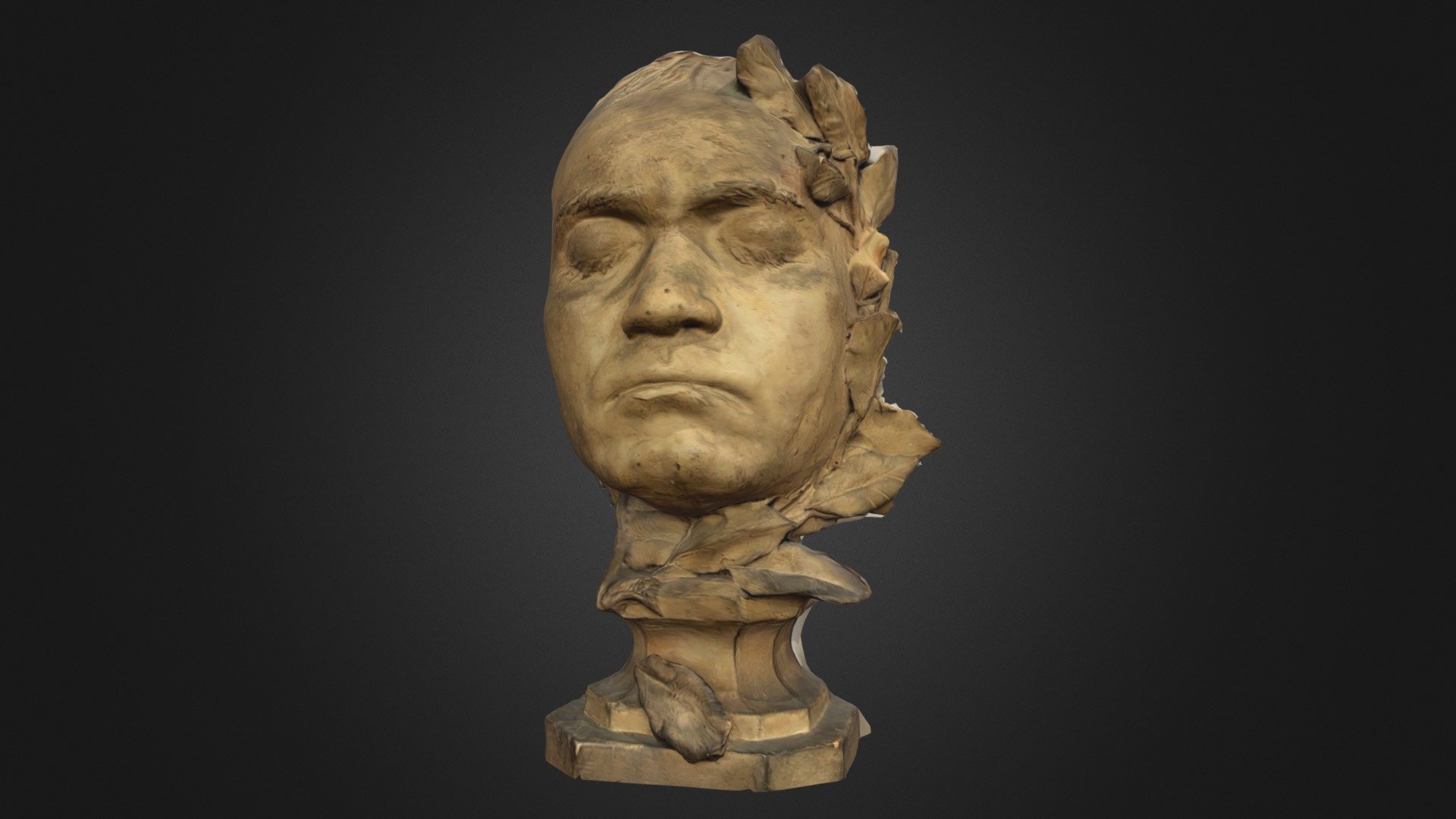 Máscara mortuoria De Beethoven, Torcuato Tasso - 3D model by the dragon ...