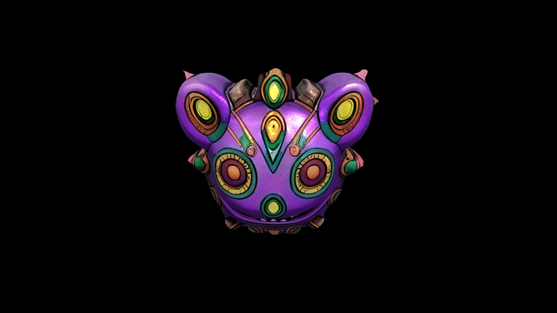 Happy Mask 700 - Download Free 3D model by klrxyz [9a01d6e] - Sketchfab
