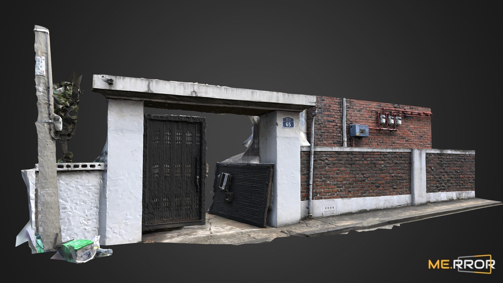 Korean Front Gate 3 - Buy Royalty Free 3D model by ME.RROR Studio ...