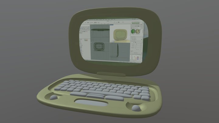 Notebook 3D models - Sketchfab